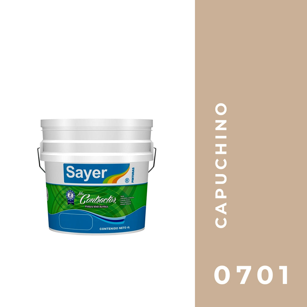 PINTURA VINILICA VC-0701 CAPUCHINO *SAYE – Distribuidora Luz