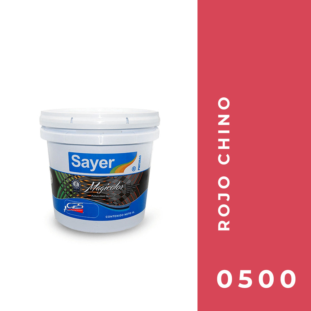 PINTURA ROJO CHINO *MAGICOLOR* VG-0500.4 – Distribuidora Luz