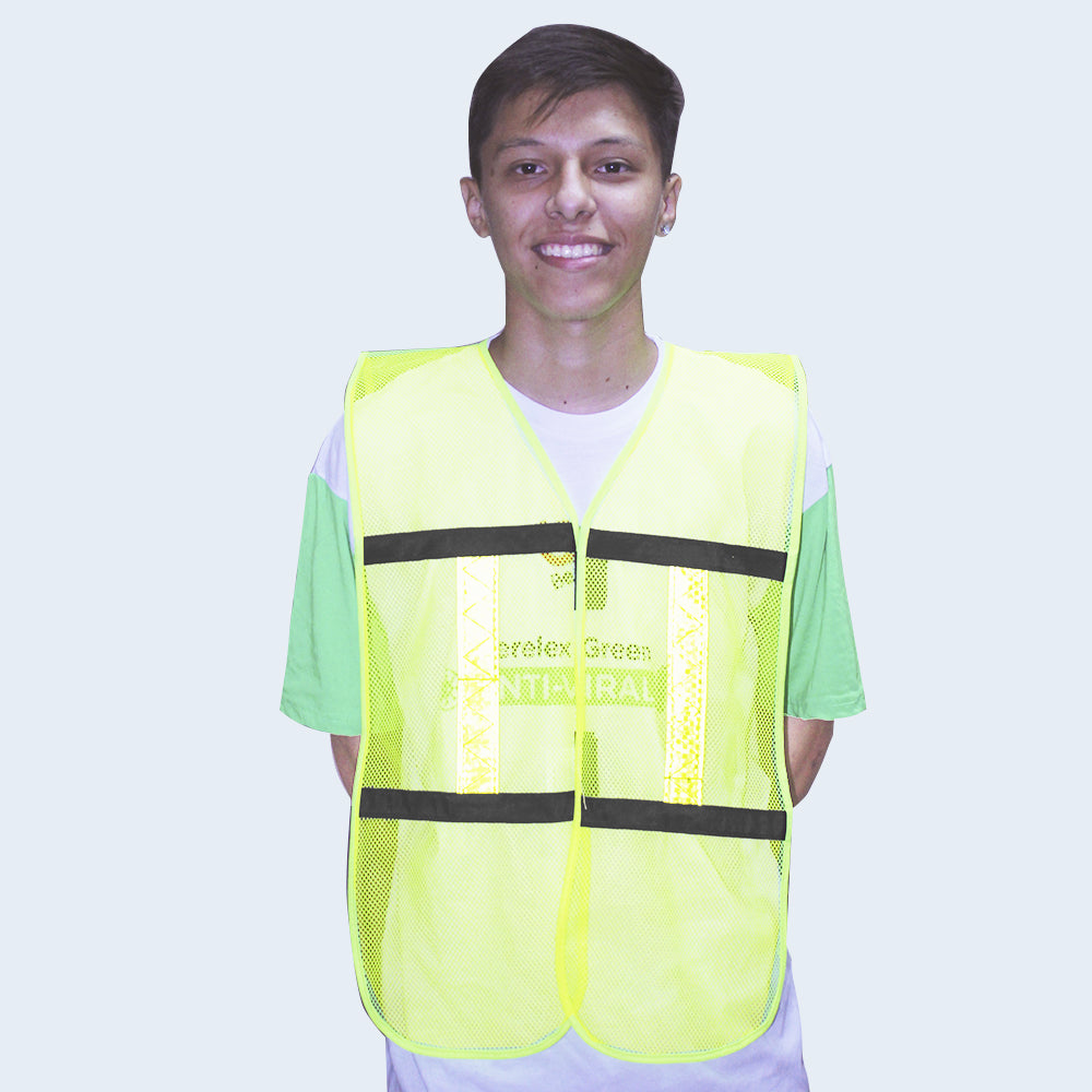 CHALECO MALLA JYRSA AMARILLO FOSFO C/REF – Distribuidora Luz